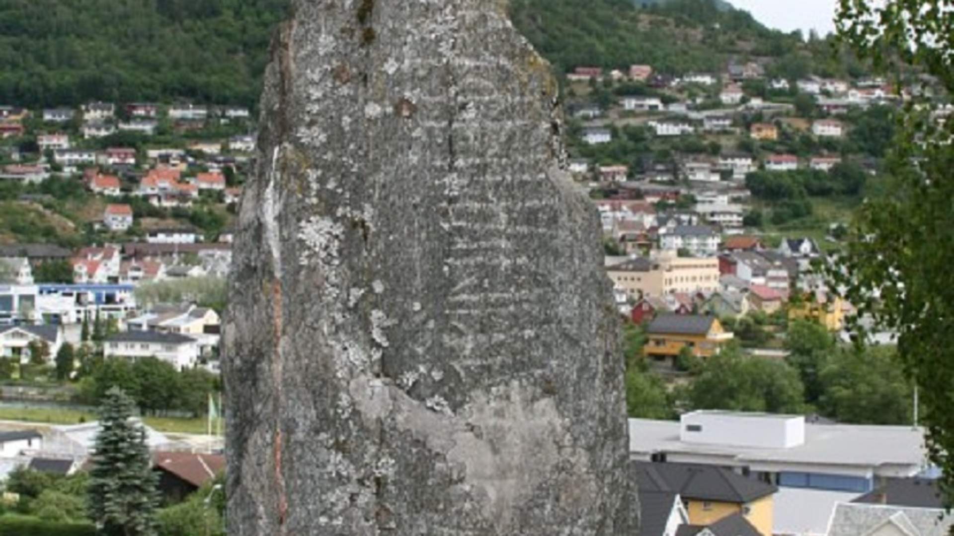 Runestone from the 1100s, Sogndal | Buildings & Monuments | Sogndal ...