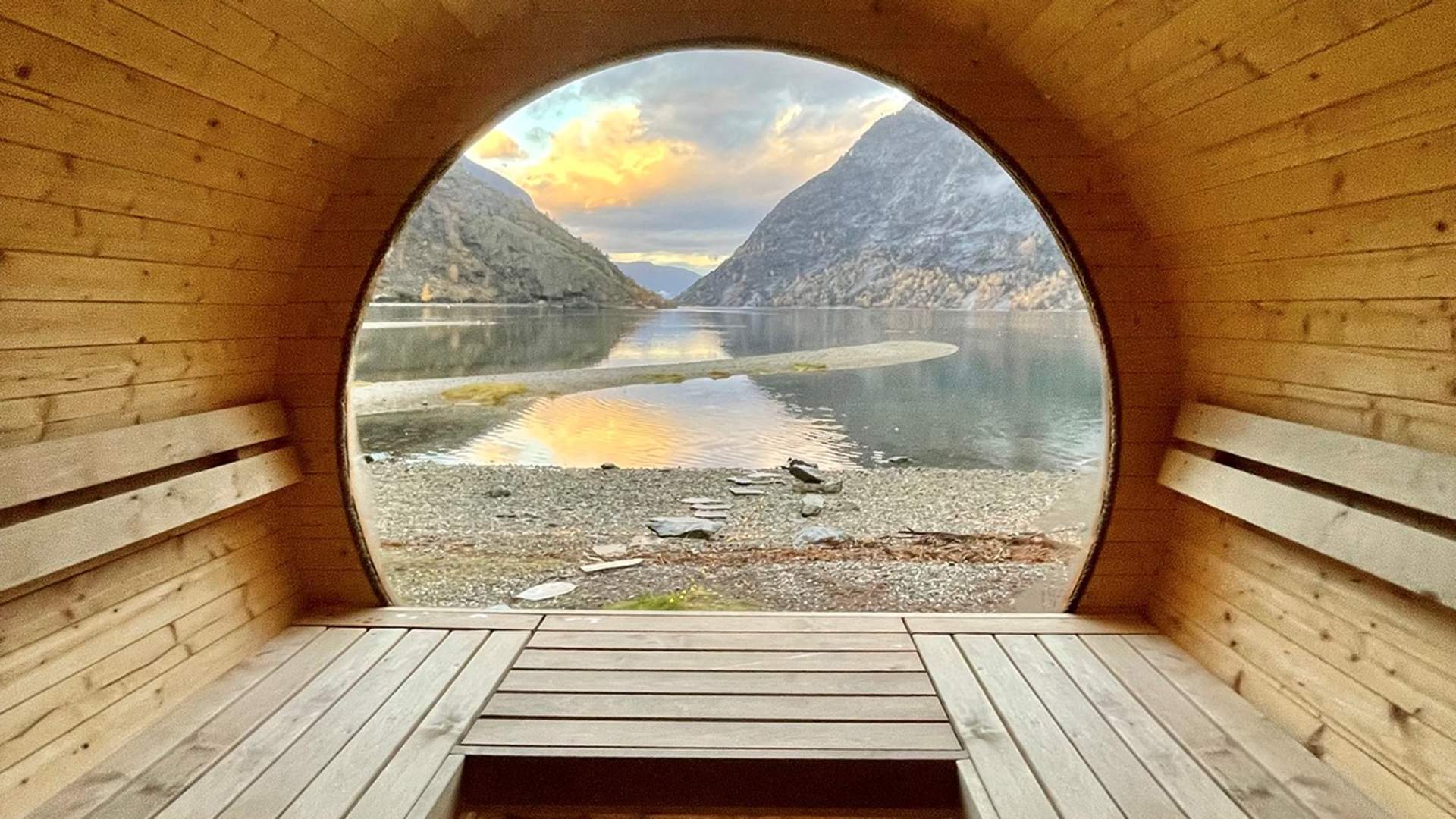 Auga - Sauna in Lærdal