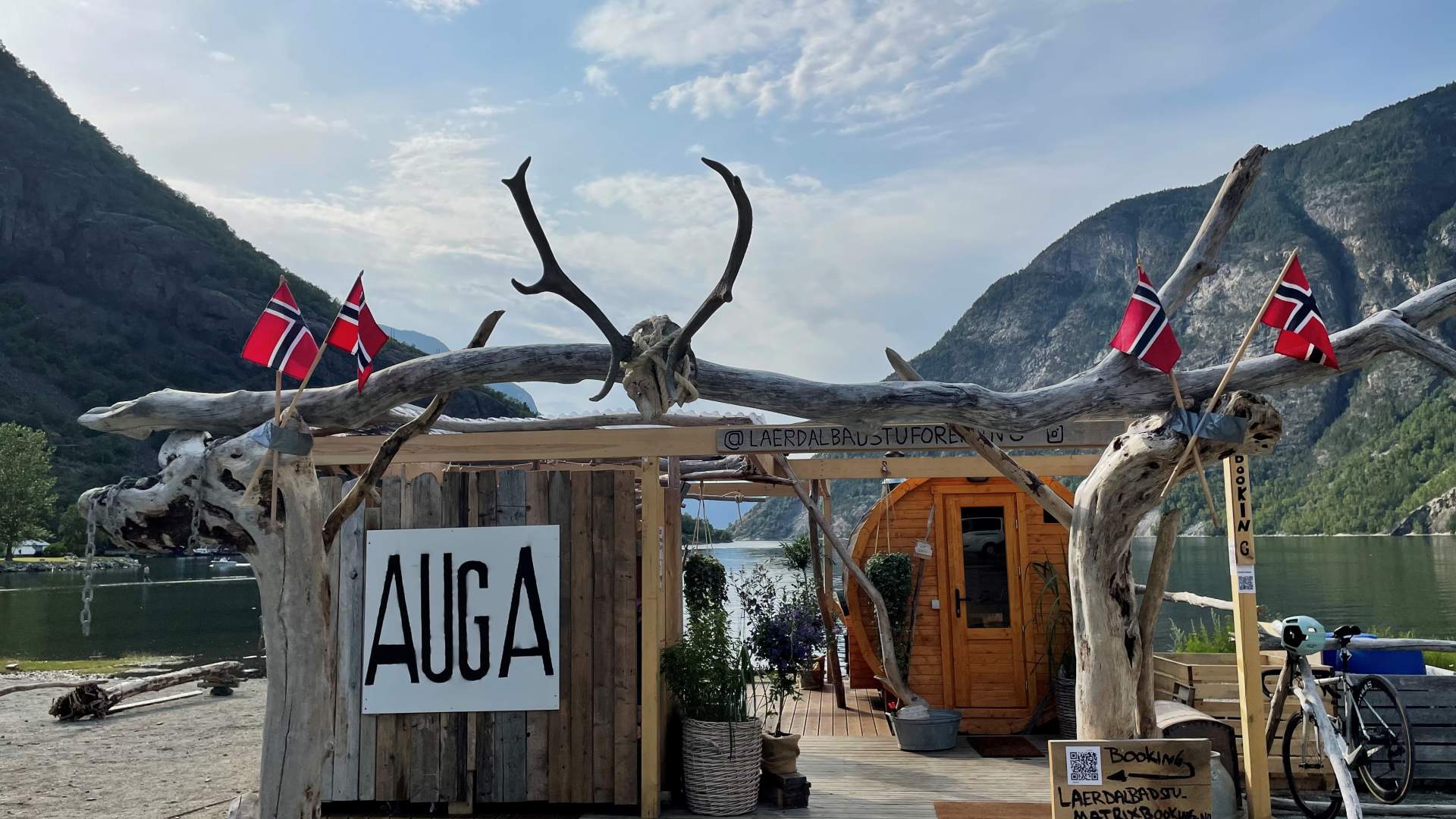 Auga - Sauna in Lærdal