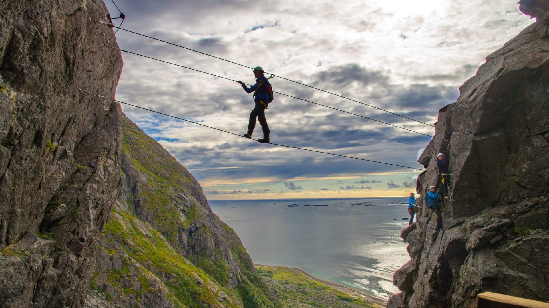 Ravnfloget Via Ferrata | Climbing | Vega | Norway