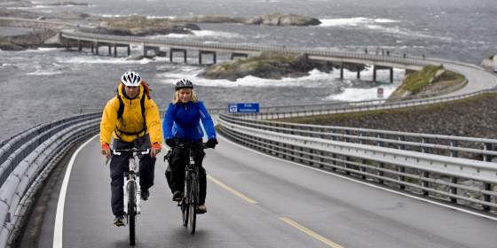 Nasjonale sykkelruter | Lange sykkelruter gjennom Norge