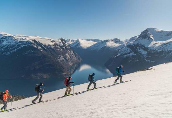 Skitouren in Norwegen