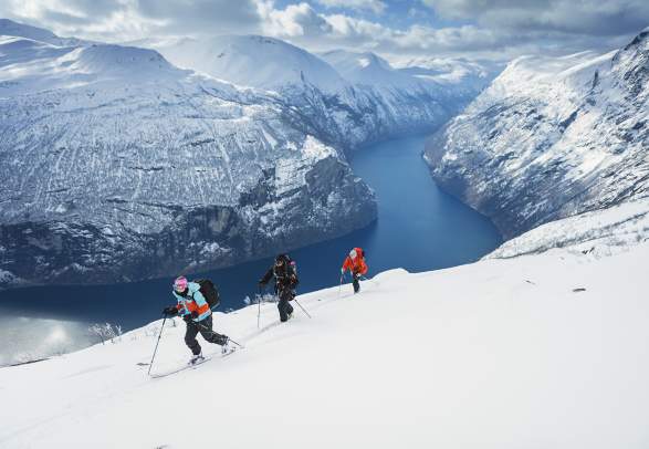 Ski touring in Norway