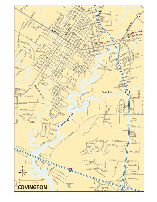 Maps of St. Tammany Parish | Covington, Slidell & Mandeville