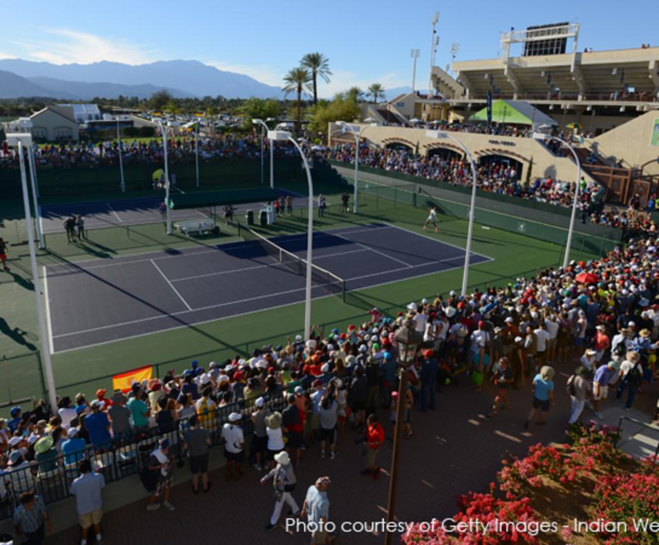 Indian Wells Tennis Garden - Home to the BNP Paribas Open Tennis Tournament