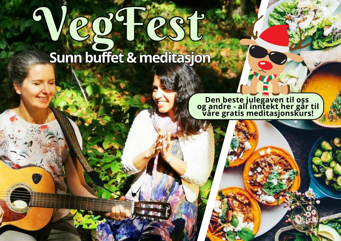 VegFest 🌱Healthy buffet & meditation - Christmas style! | Concerts ...