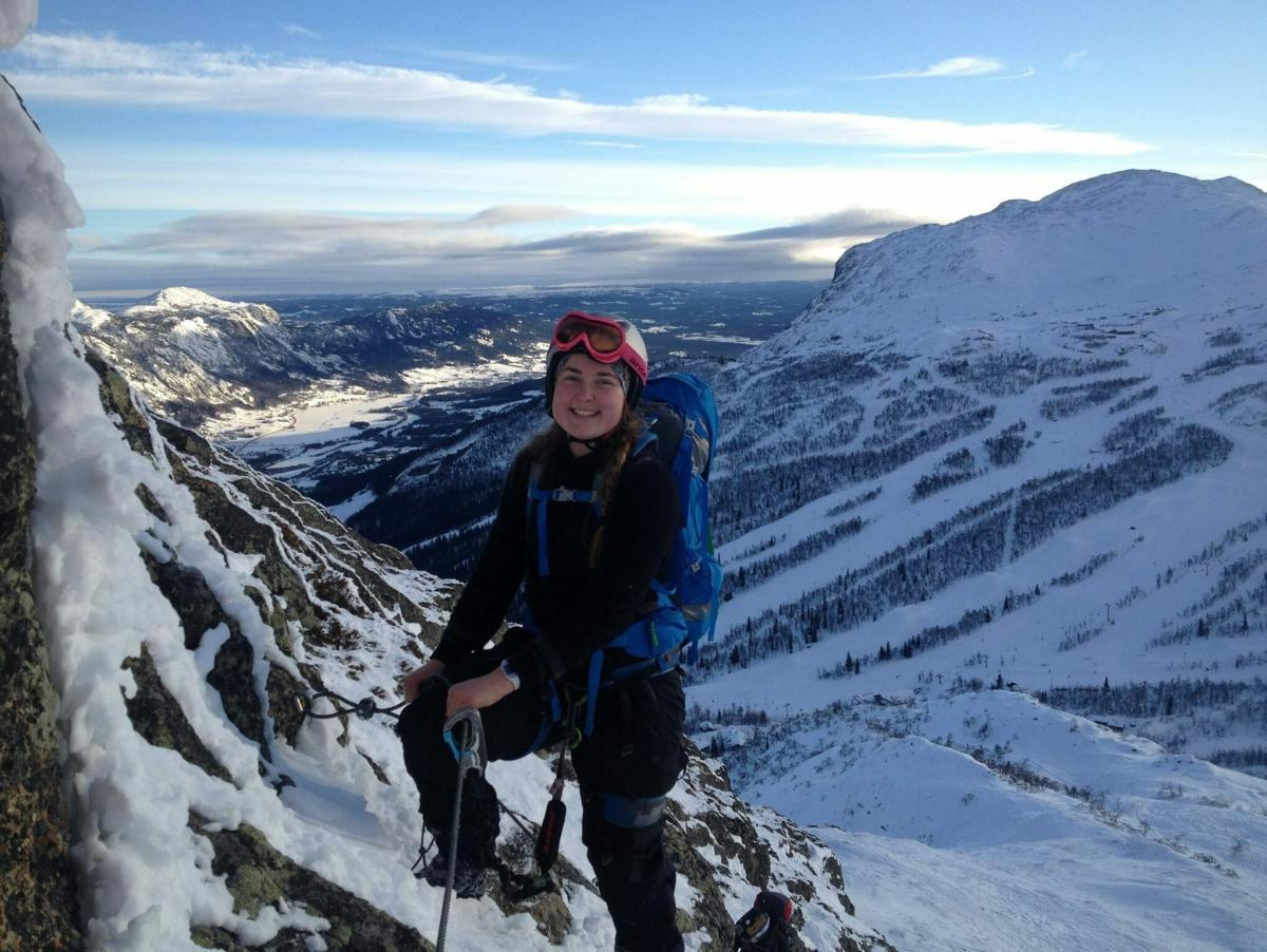 Via Ferrata Om Vinteren Climbing Via Ferrata Hemsedal Norway Via Ferrata Om Vinteren Climbing Via Ferrata Hemsedal Norway