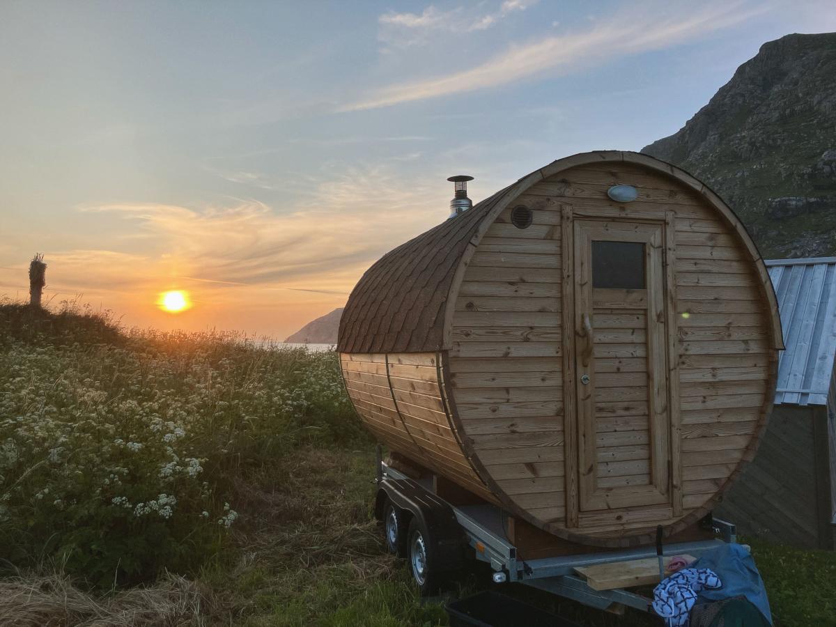 Sauna ved stranden i Ervik | Spa | Stadlandet | Norway