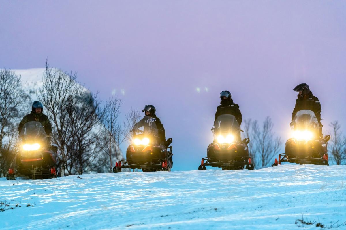 Snowmobiling Evening - Excluding Transport | Snowscooter | Øverbygd ...
