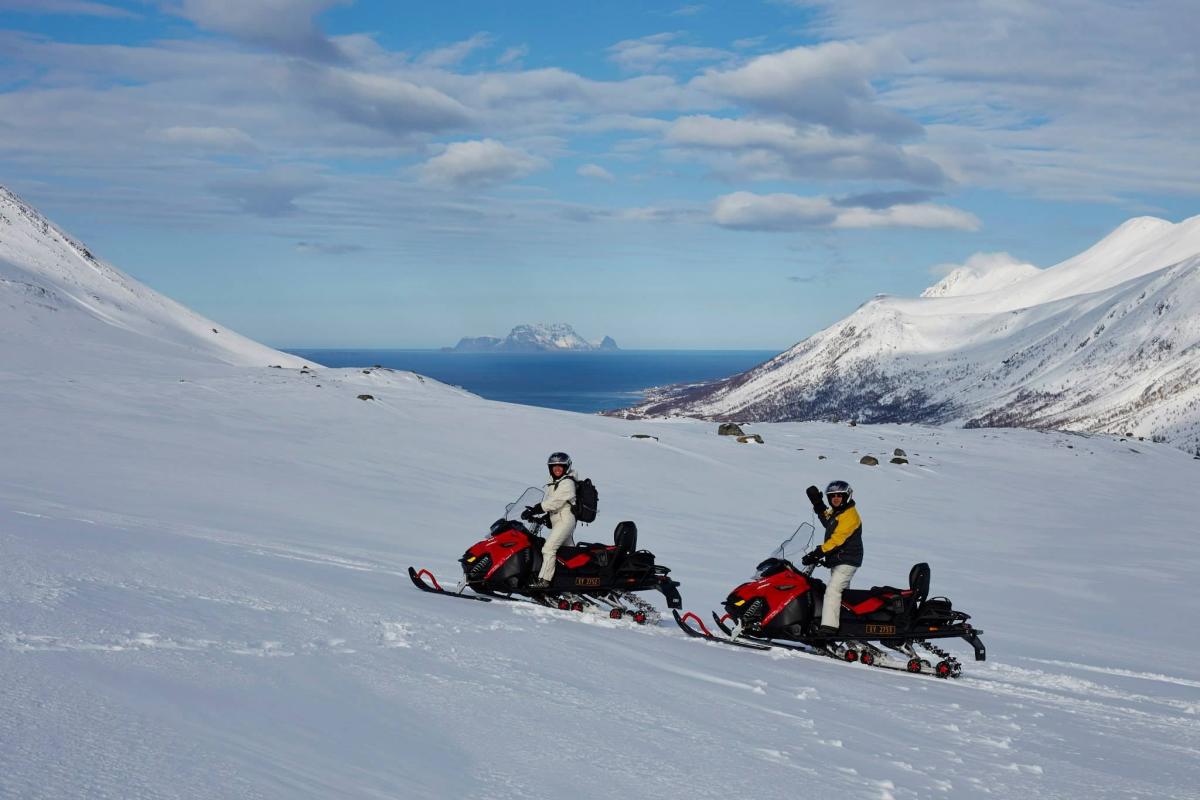 Snowmobile Safari in the Beautiful Lyngen Alps | Snowscooter | | Norway