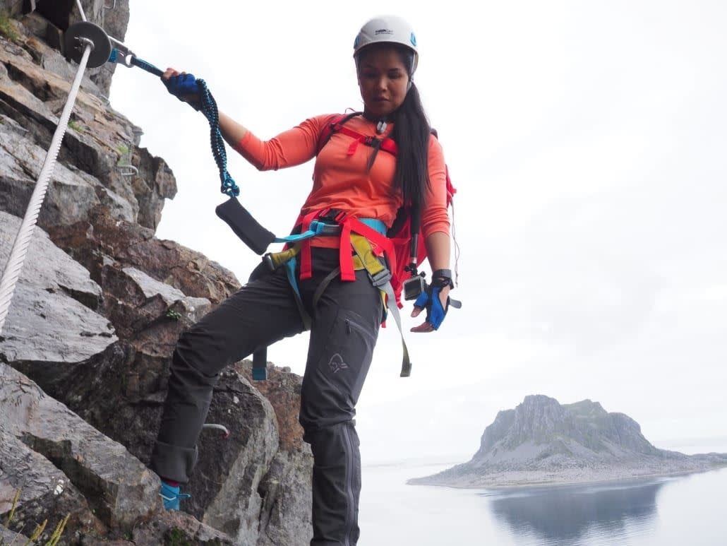 The Ravnfloget Vega Via Ferrata and the Vega Stairs | Climbing | Vega ...