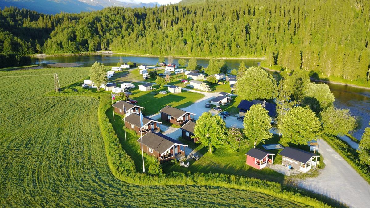 Korgen Camping - idyll ved Røssåga | Cottages & Holiday Houses | Korgen ...