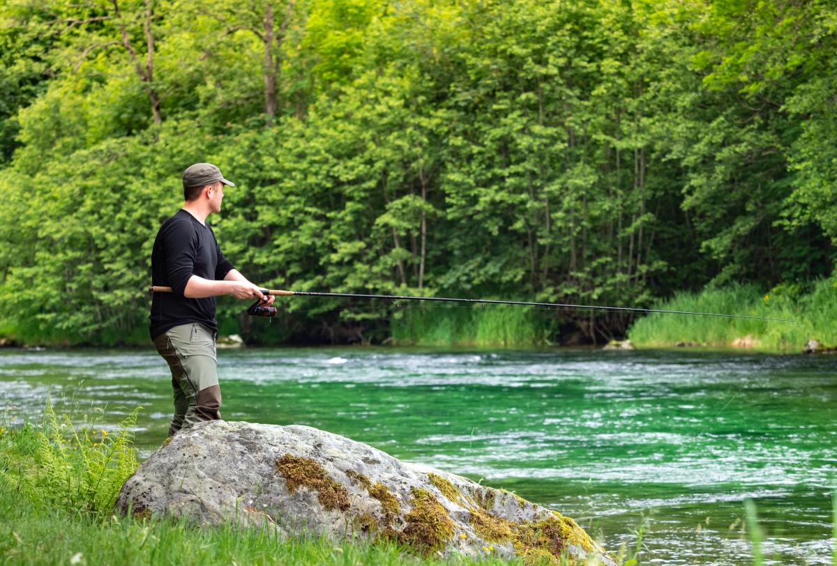 Laksefiske i Eidselva | Fishing | Nordfjordeid | Norway