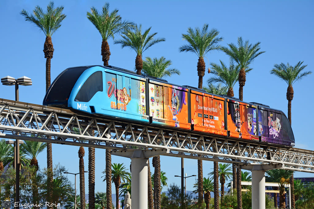 Excalibur-Luxor-Mandalay Bay Tram | Las Vegas, NV