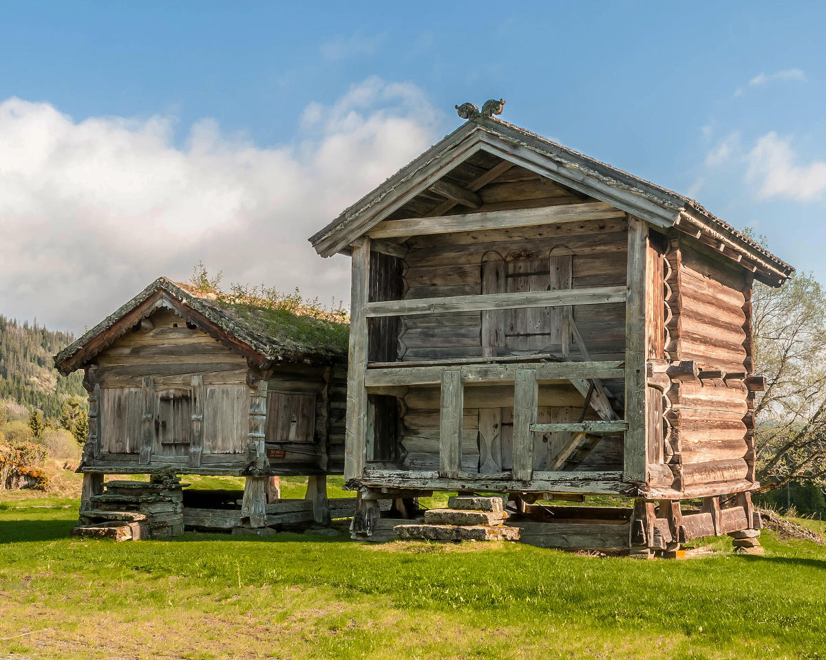 Stålekleivloftet - one of the oldest wooden buildings in the world ...