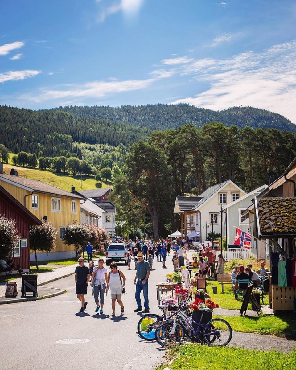 Folkestadbyen | Cultural Heritage | Fyresdal | Norway