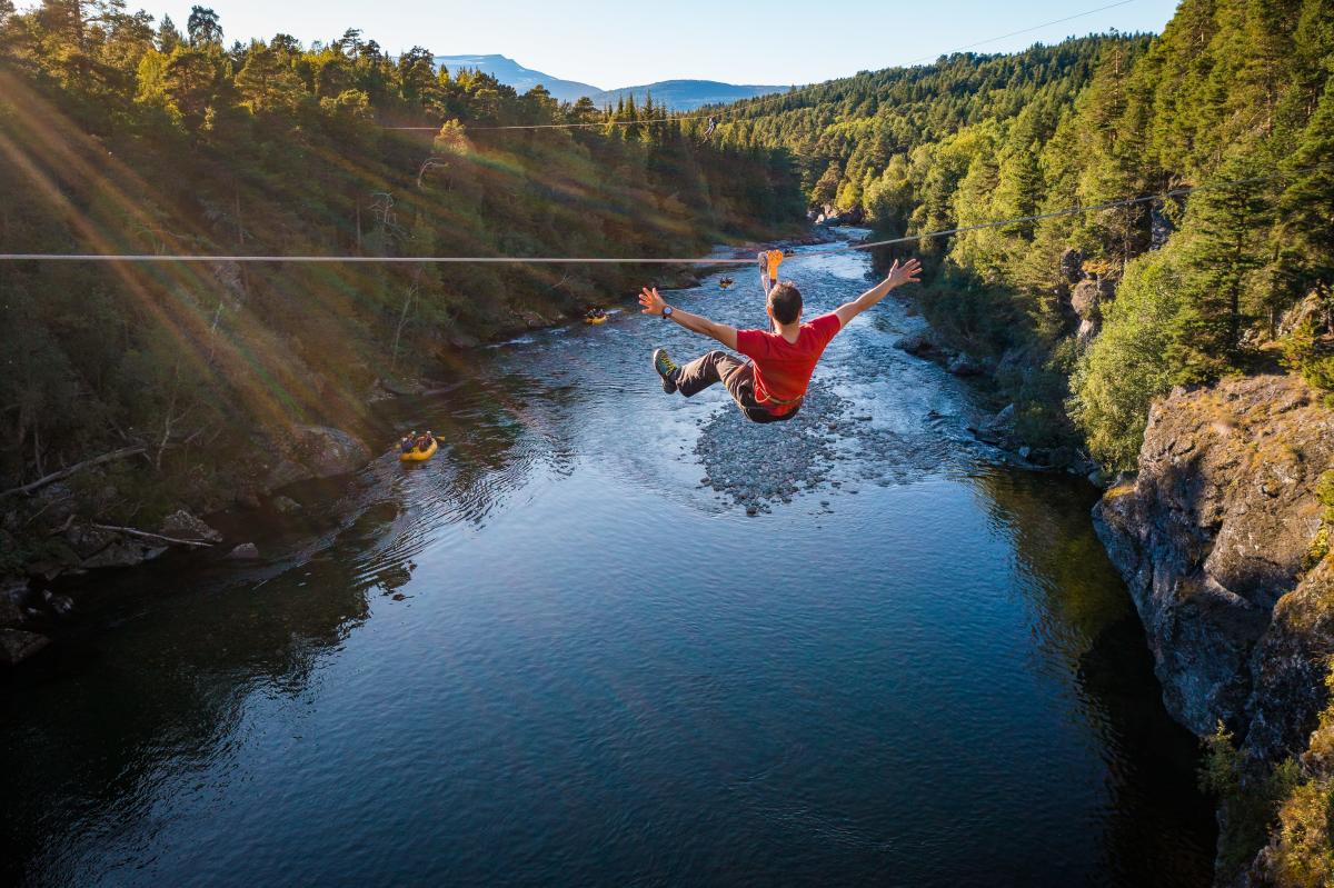 Zipline-park Opplev Oppdal | Summer Activities | Oppdal | Norway
