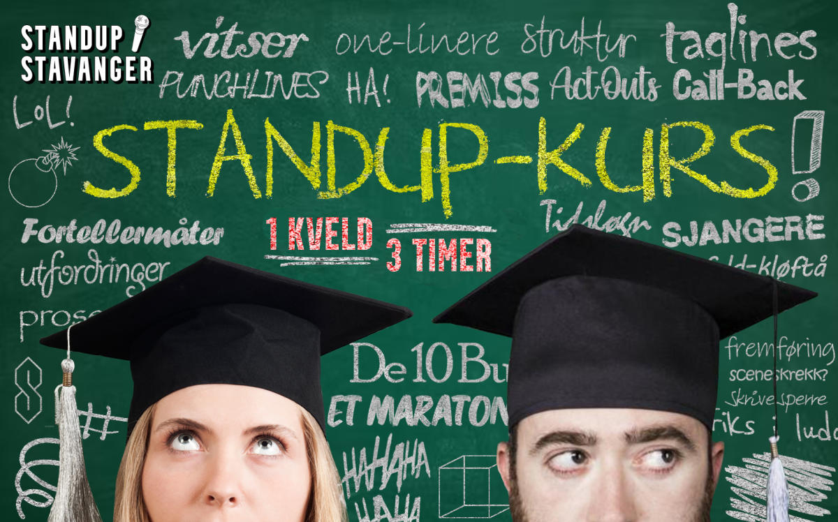 Stand-up course with Kjetil Melkevik – 9 March | Theatre | Sandnes | Norway