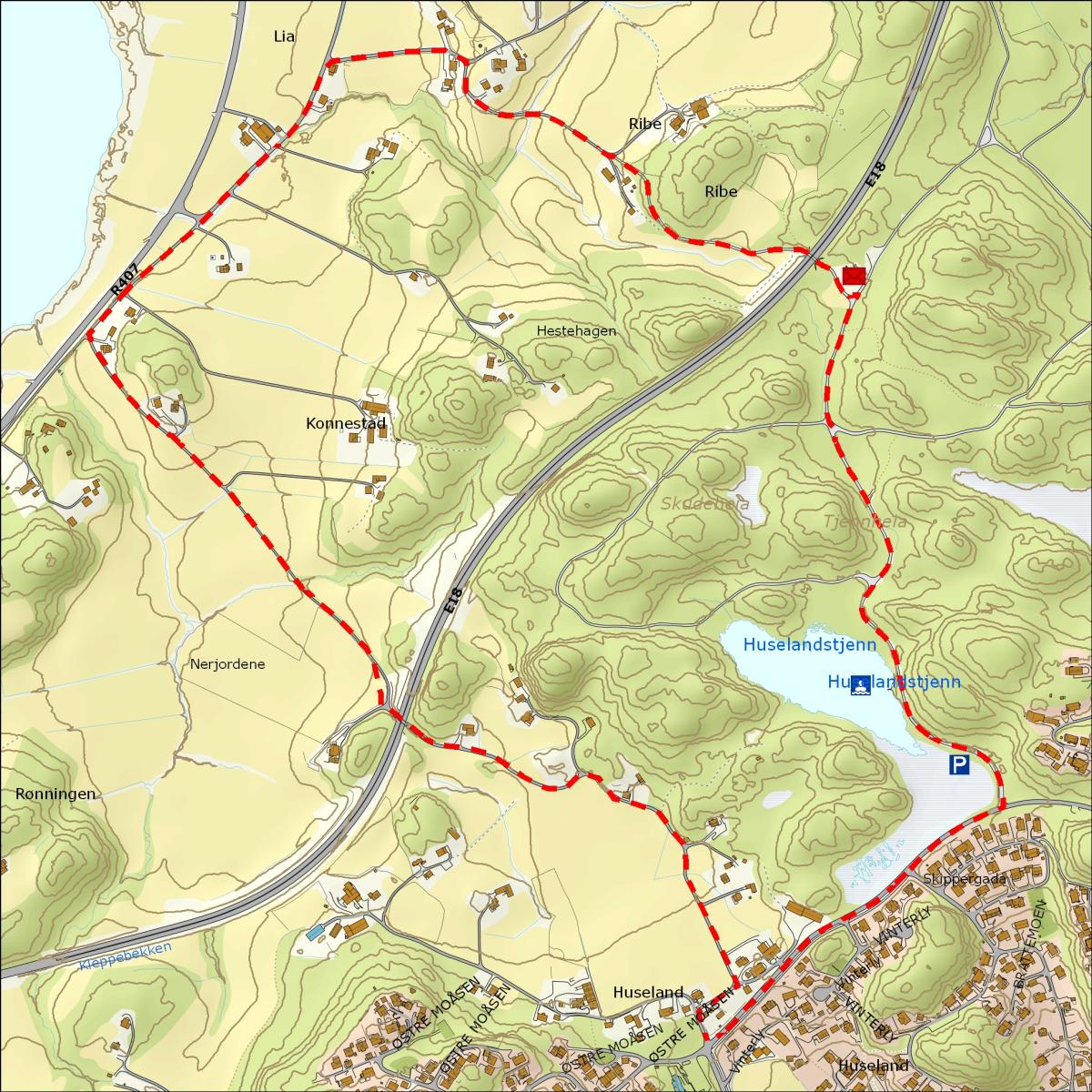 Fevik Lysløype- Temse | Hiking | Fevik | Norway