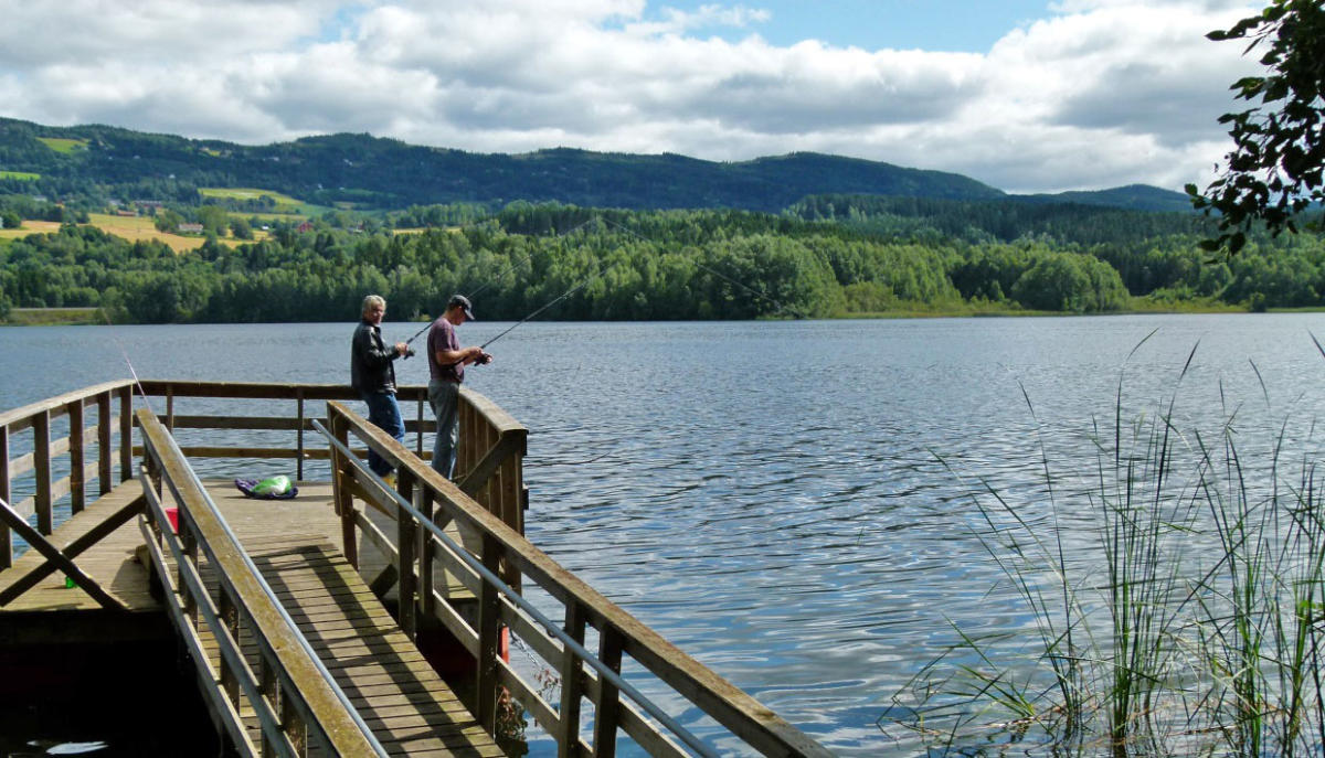 Fisketurer til Jarenvannet, Vigga og Jevnakermarka | Fishing | Gran ...