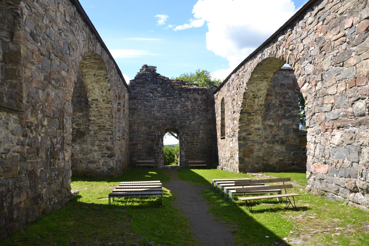 Nes Church ruins | Cultural Heritage | Vormsund | Norway