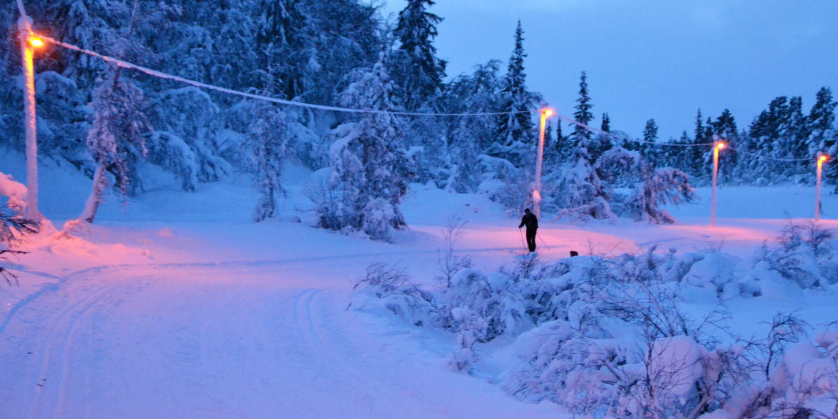 Beleuchtete Skiwanderwege | Skiing | Ål | Norway