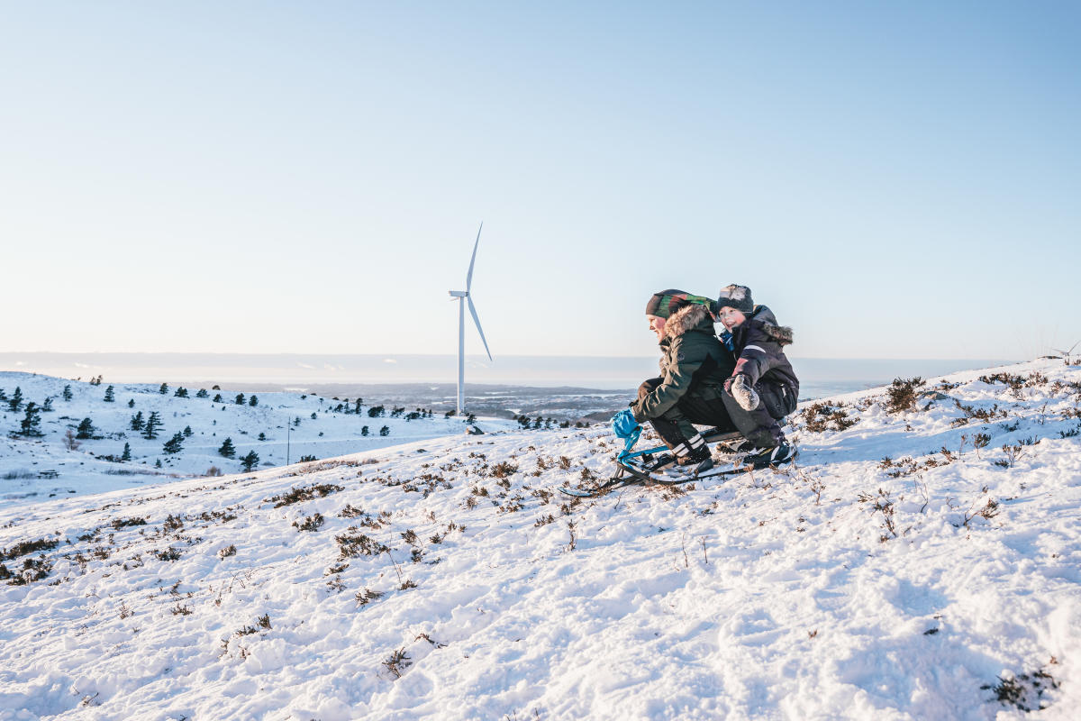 Midtfjellet vindpark | Family Activities | Fitjar | Norway