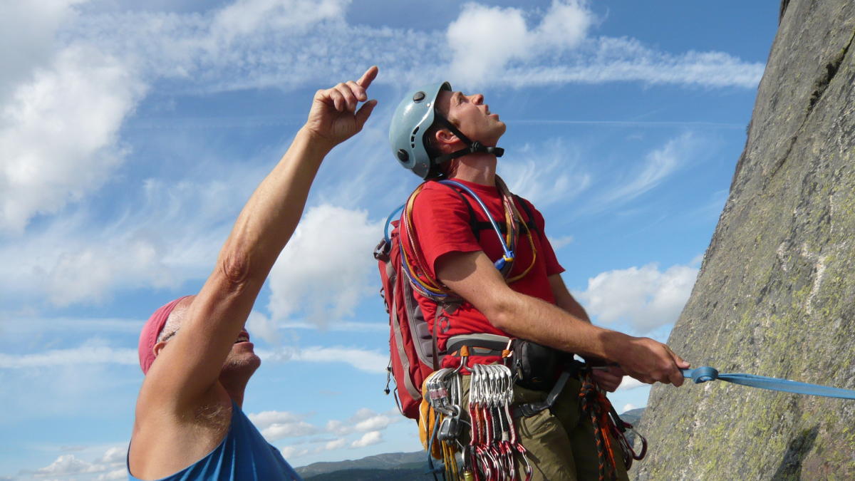 Fjellklatring i Silberwand Setesdal