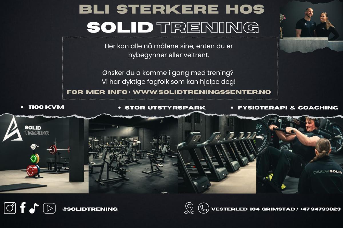 Solid Trening | Fitness Centers | Grimstad | Norway