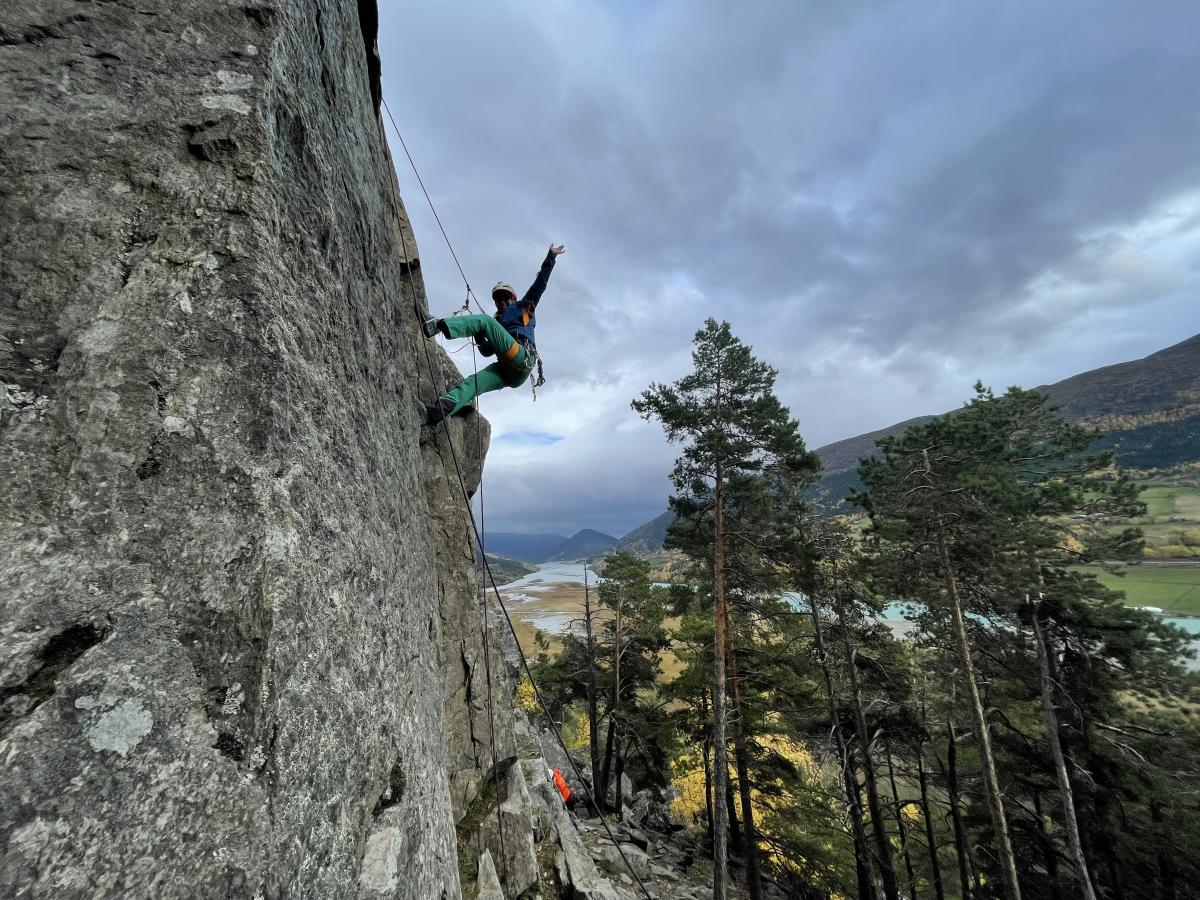 Klatring i Lom | Tronoberget klatrefelt | Action & Adventure | Lom | Norway