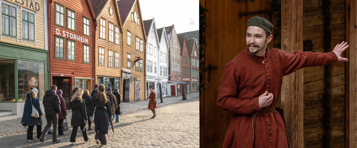 Bryggen Guiding - a walk with a historical expert