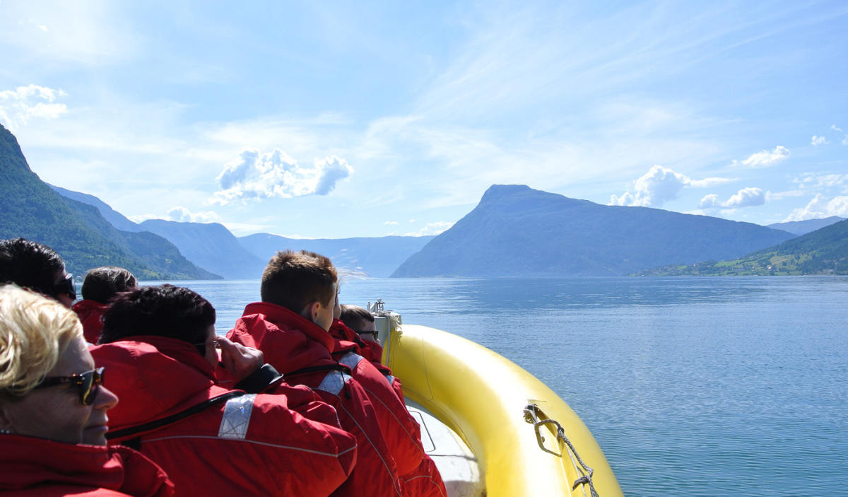Fjord RIB Adventure + fossevandring | Hiking | Skjolden | Norway