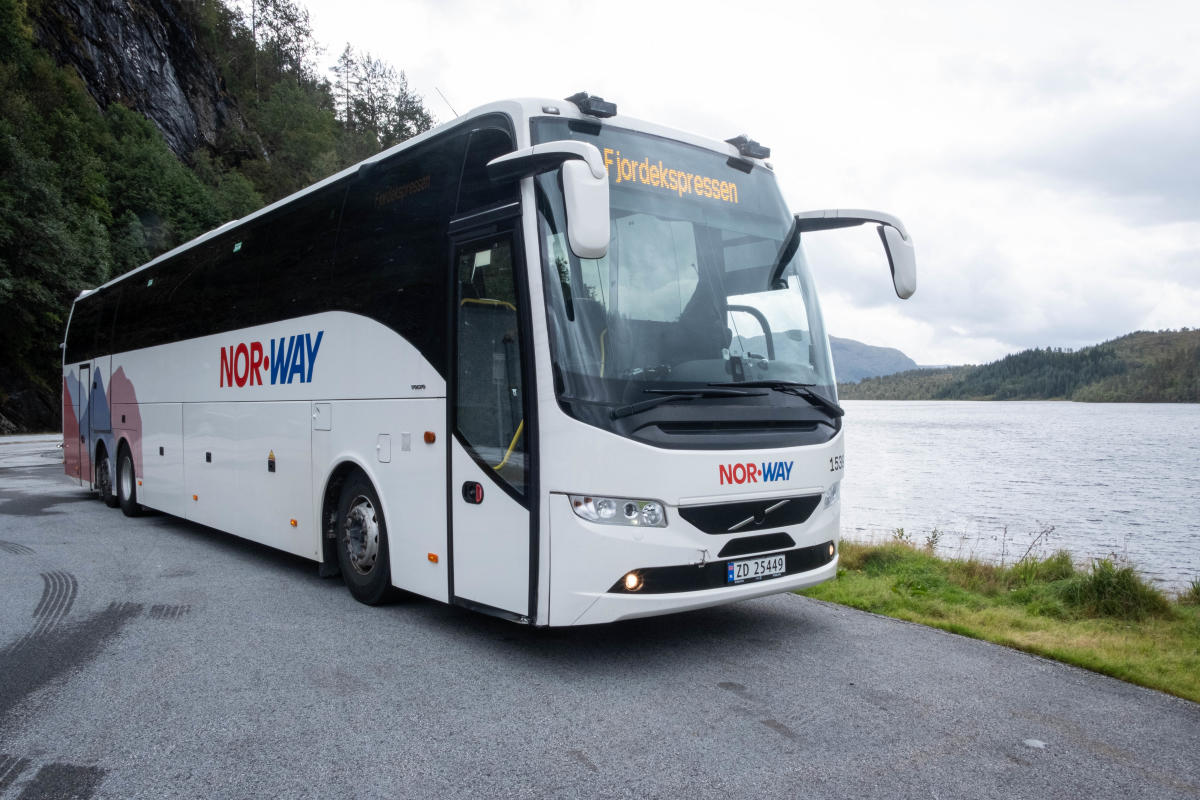 The Fjord Express from Bergen to Førde