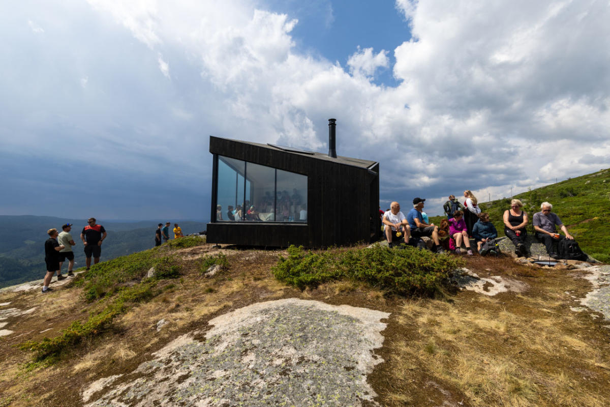 Dagsturhytta Hekkfjell i Hægebostad