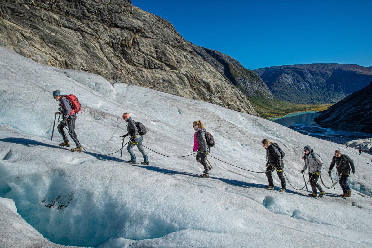 Short Blue Ice Hike - Nigardsbreen Glacier | Glacier walking | Jostedal ...