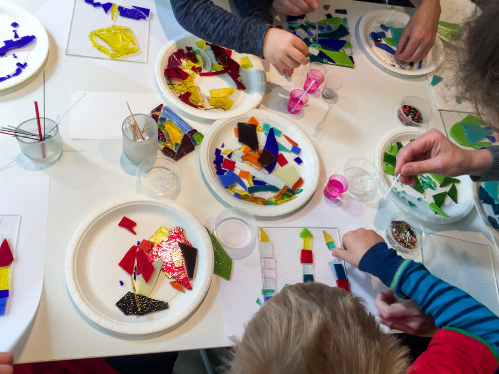 Family workshop - Galss Fusing | Children & Family | Bergen | Norway