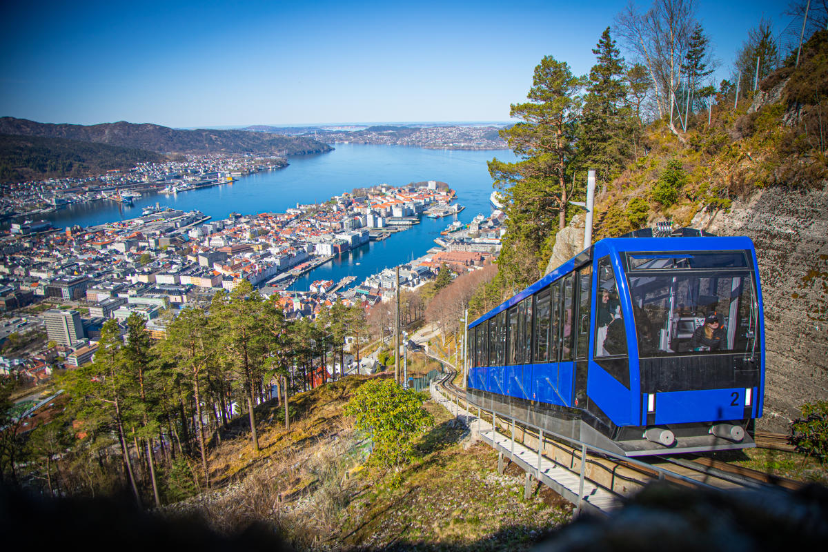 Fløibanen funicular | Family Activities | Bergen | Norway