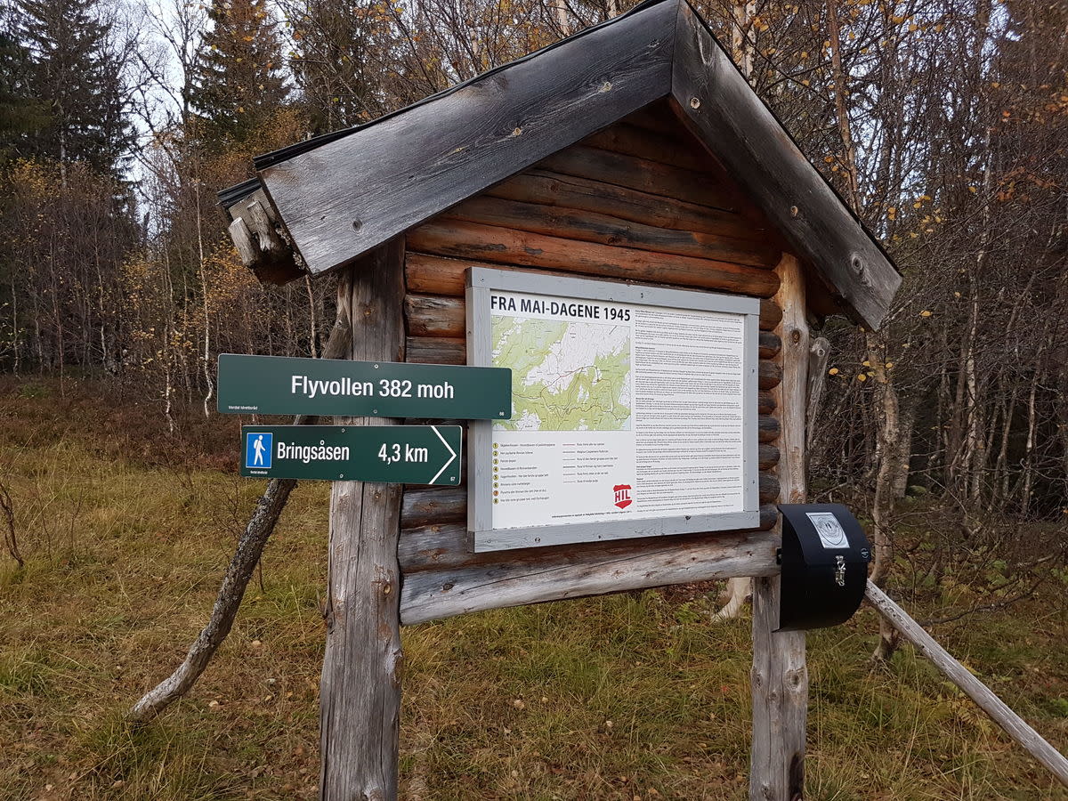 Hiking suggestion: Flyvollen - the place where Henry Rinnan was ...