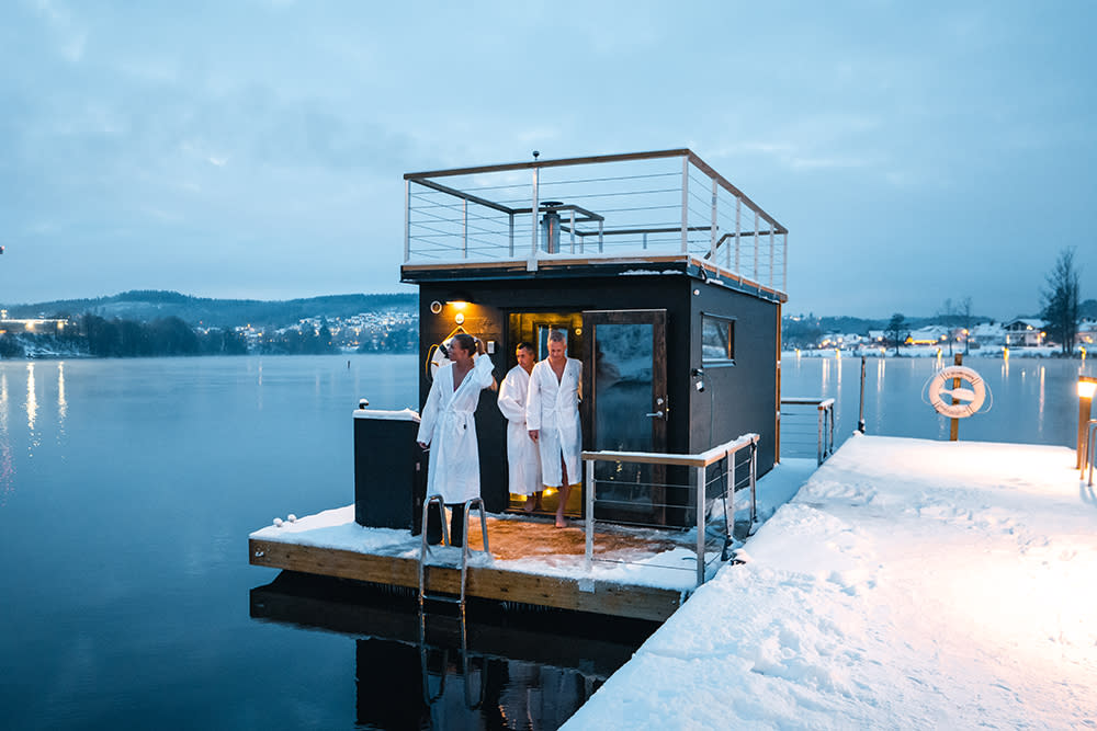 Floating sauna "Frank" | Spa | Skien | Norway
