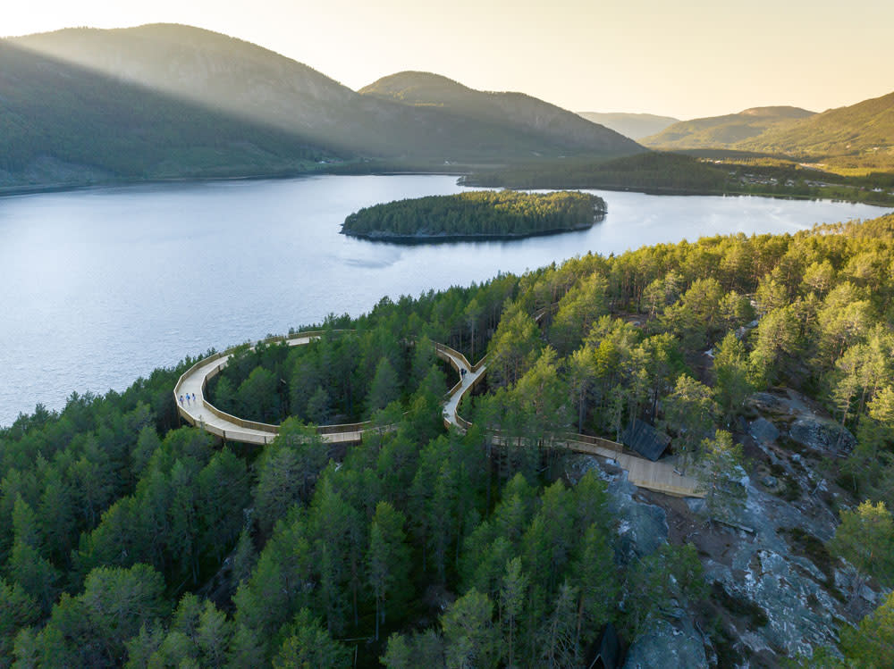 Hamaren Hiking Fyresdal Norway