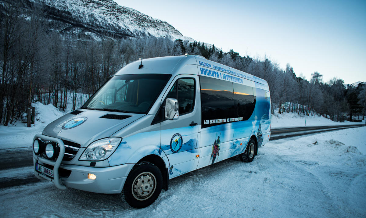 The Haute Route Shuttle Bus | Taxi | Lom | Norway