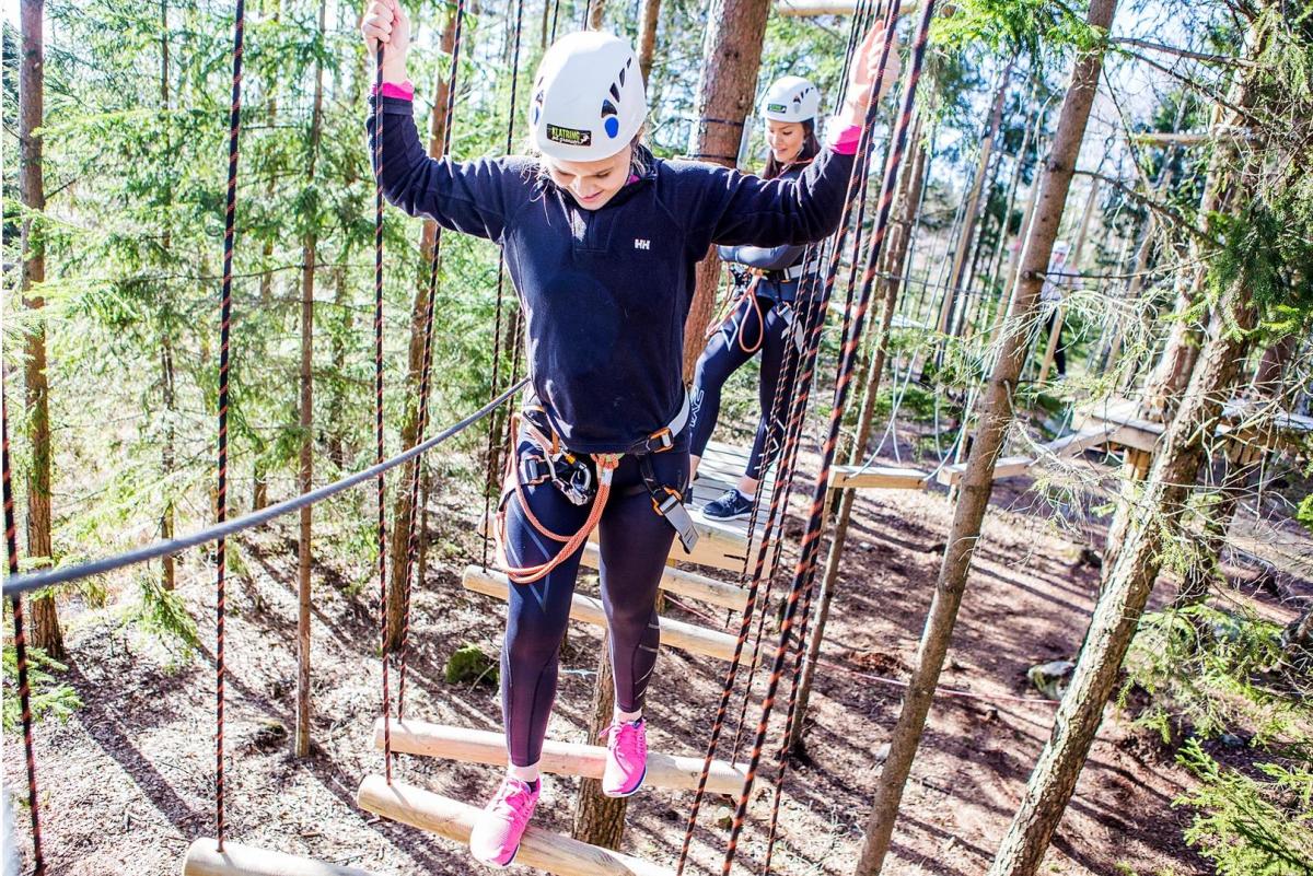 Klatrepark - Klatring på Grensen | Theme Parks | Berg i Østfold | Norway