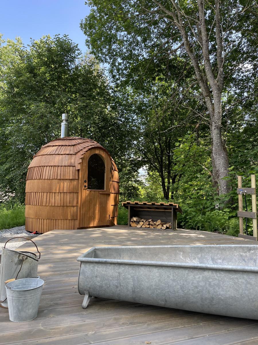 Badstu på Wergelandshaugen | Bathing | Eidsvoll | Norway