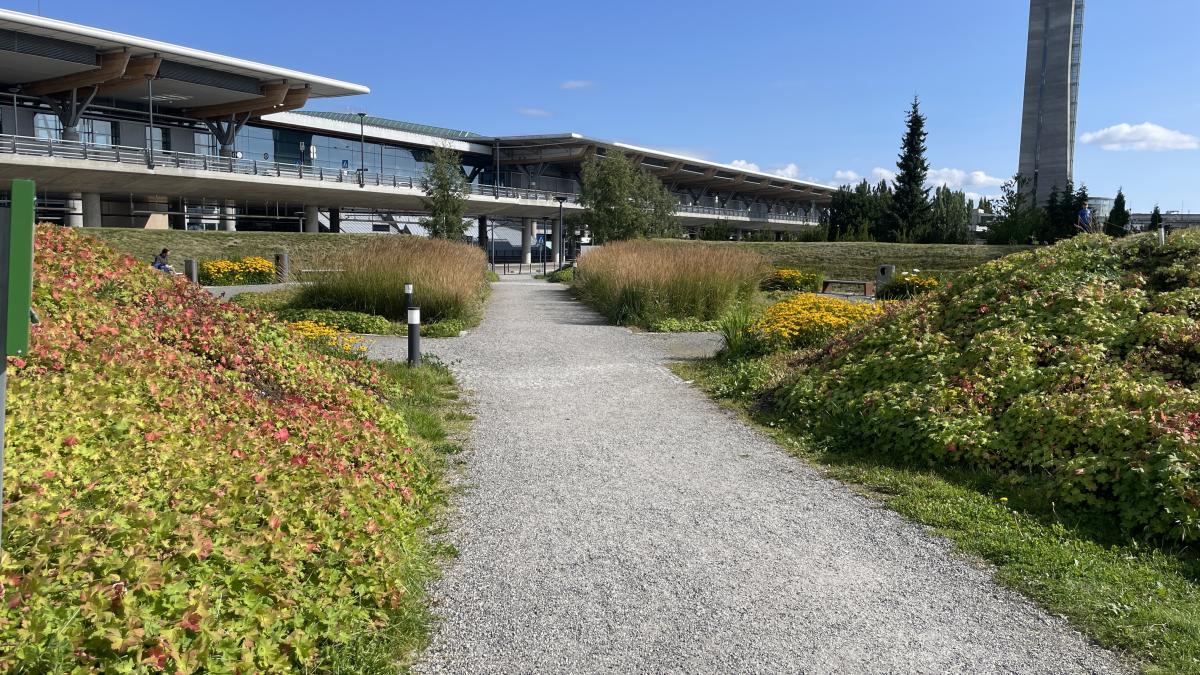 The park at Oslo Airport Gardermoen | Buildings & Monuments ...