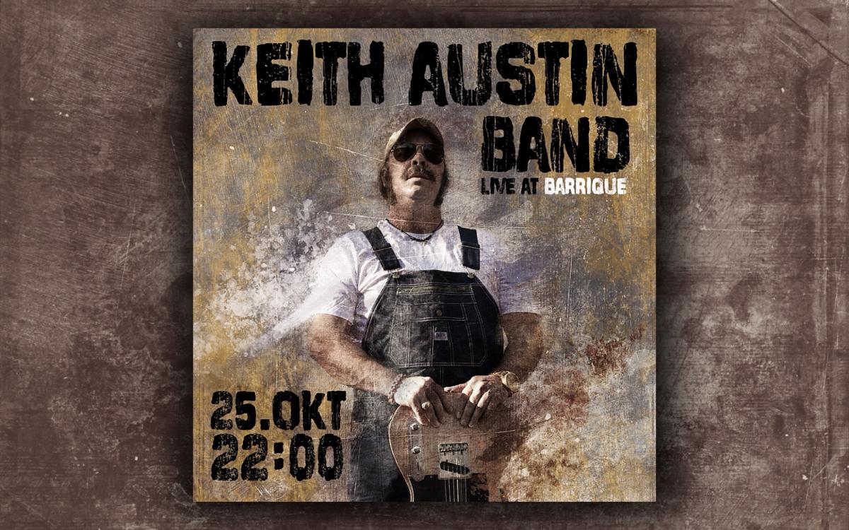 Keith Austin Band Live @Barrique | Concerts & Festivals | Arendal | Norway