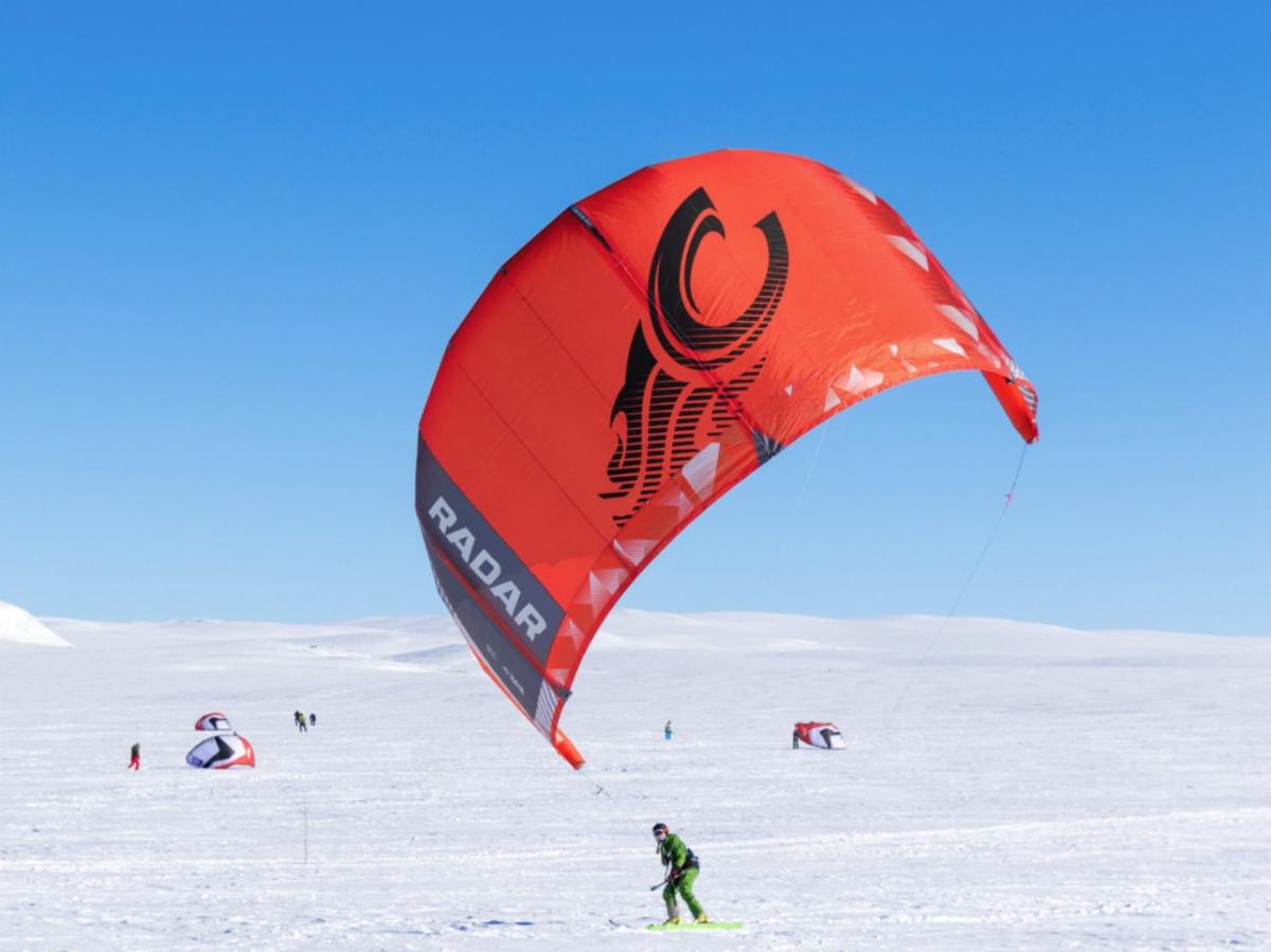 Snowkiting at Haugastøl | Kiting | Haugastøl | Norway