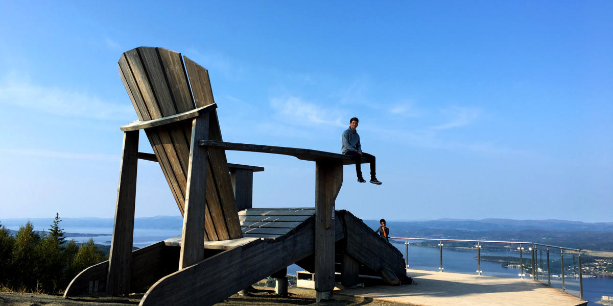 Der größte Liegestuhl der Welt bei Oftenåsen in Steinkjer | Buildings ...