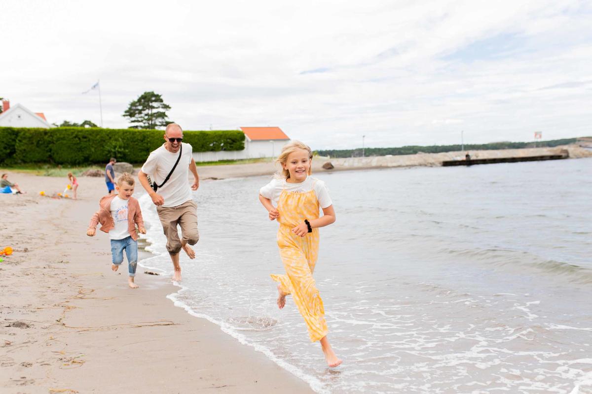 Badestrender i Sandefjord