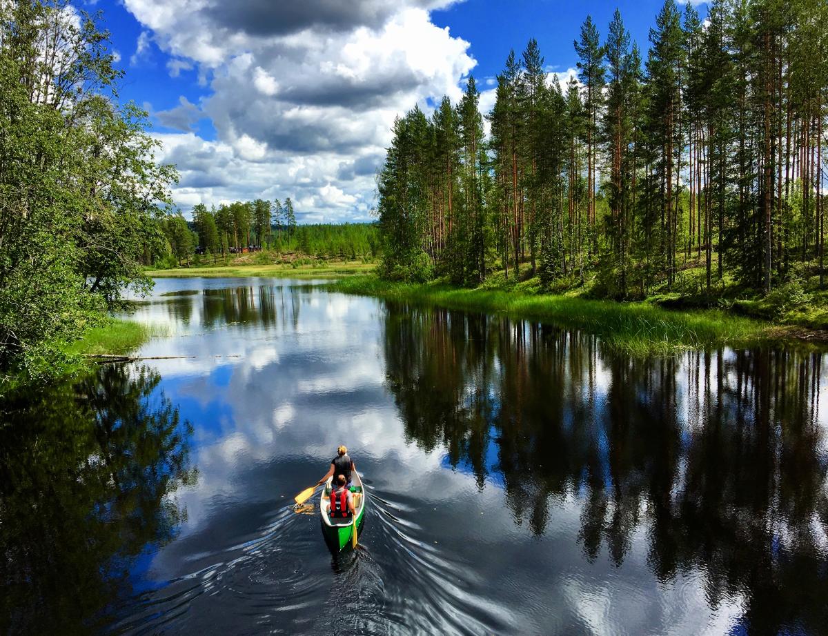 Canoeing in Kynna | Family Activities | Våler I Solør | Norway