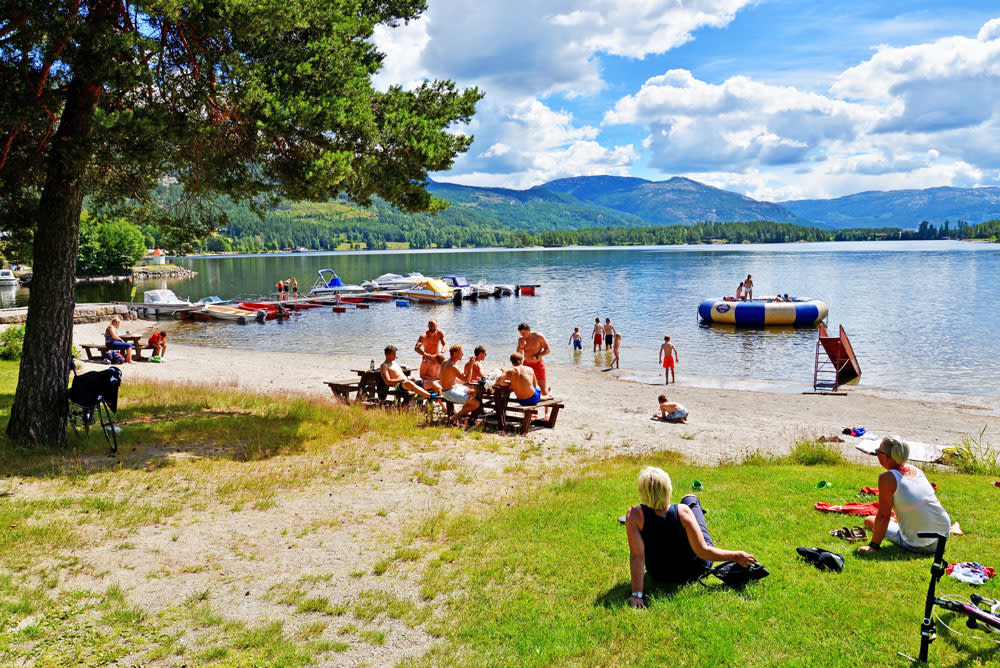 Vaskarstrondi badeplass | Bathing | Vrådal | Norway